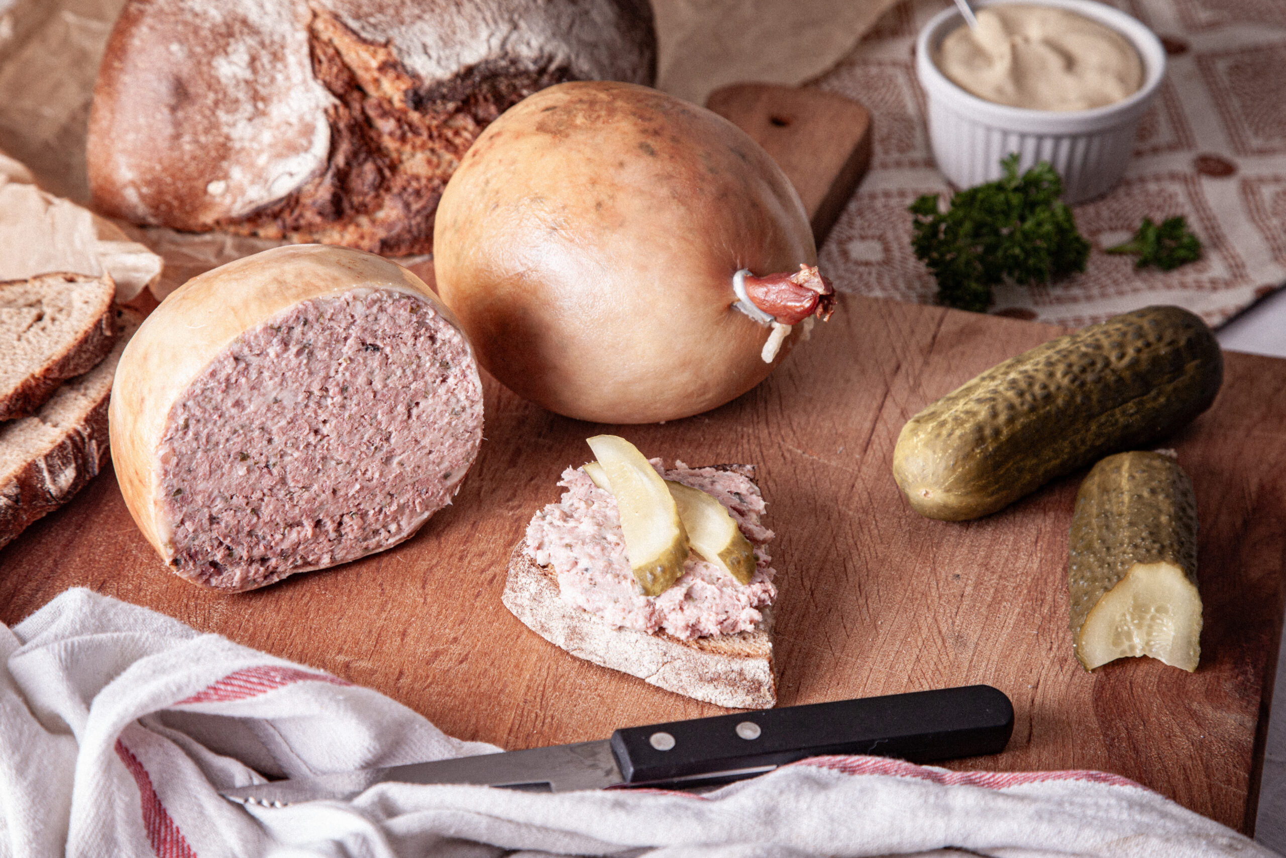 Leberwurst grob in der Blase - Thüringer Fleischspezialitäten vom Schmidt