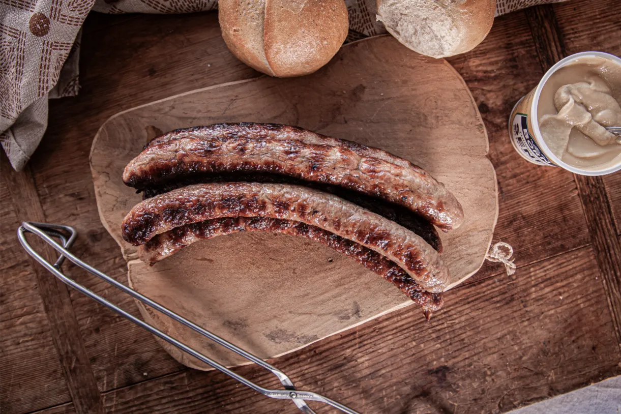 Thüringer Bratwurst gebraten - Thüringer Fleischspezialitäten vom Schmidt